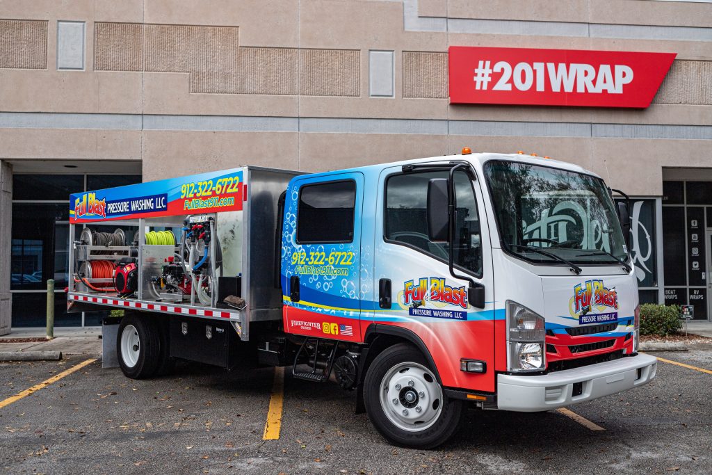 Choosing the Perfect Truck Wrap Design for Your Business Fleet - #201WRAP